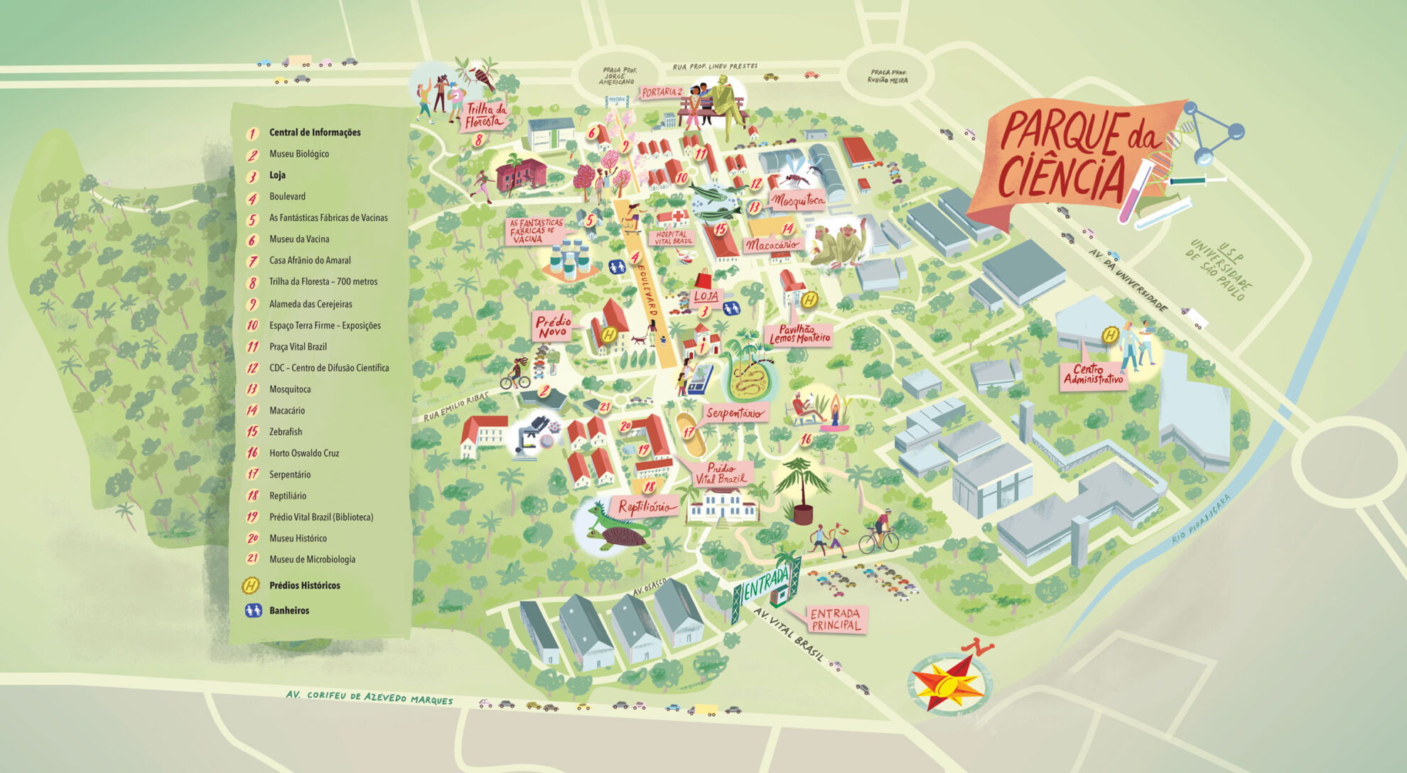 Butantan Institute – Wonderful World of Maps