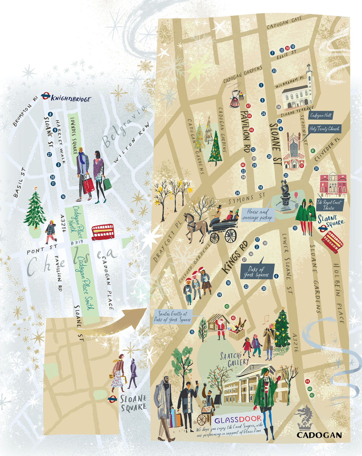London, Sloane Square – Wonderful World of Maps