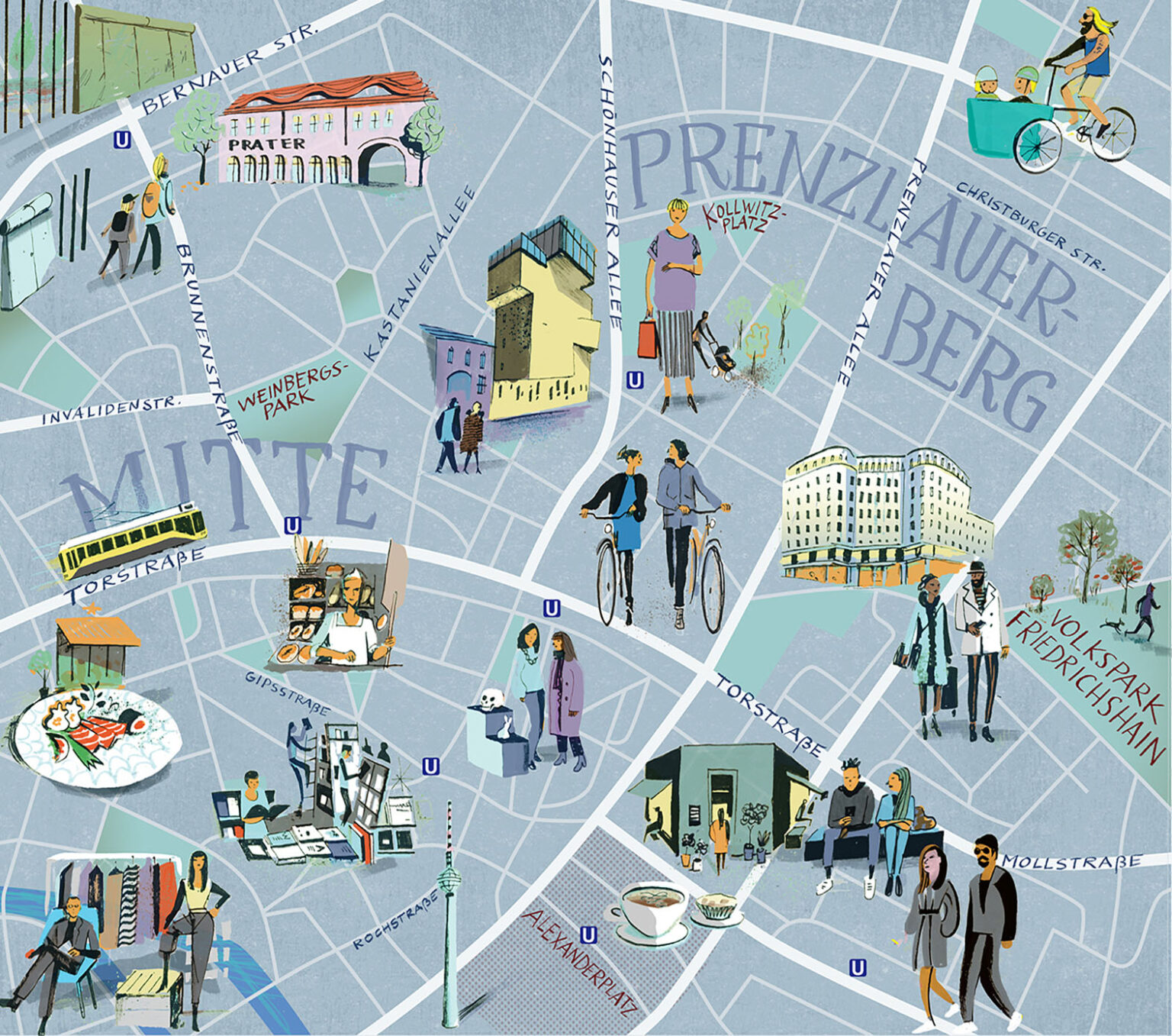 Berlin, Mitte – Wonderful World of Maps